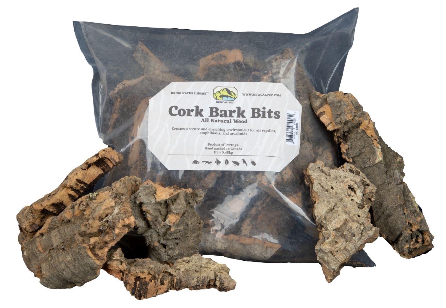 Cork Bark Bits - NEWCAL PET
